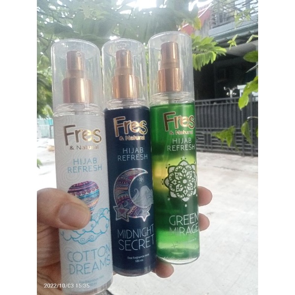 Jual Fresh & Natural Spray Cologne Hijab Fresh | Parfum Hijab | Parfum ...