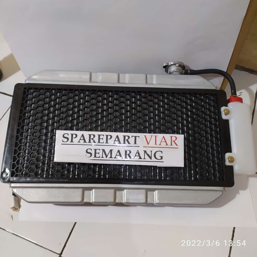 Jual Radiator viar karya 300 cc set kipas radiator tabung dan swith ...