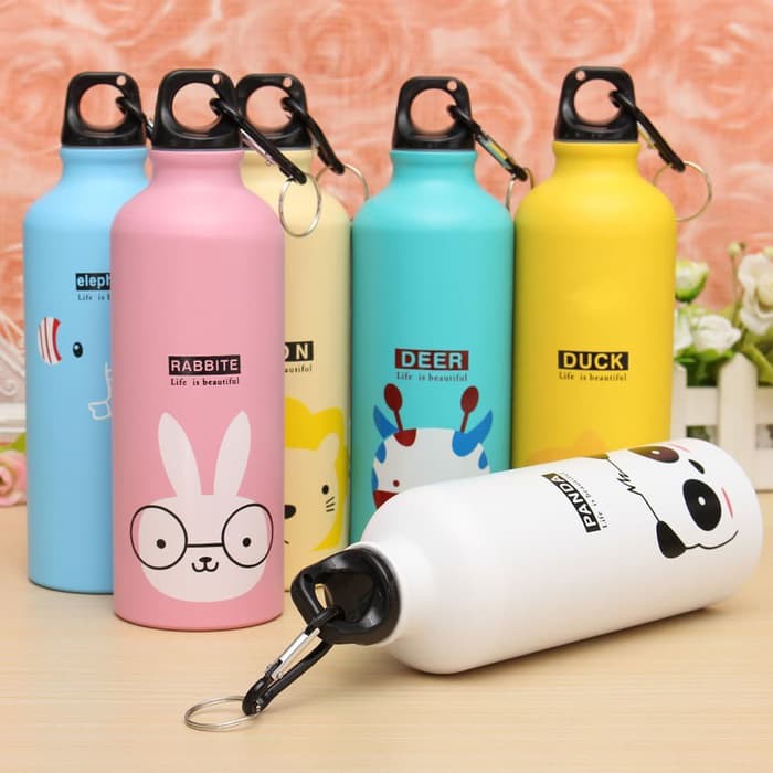 Jual Botol termos sport air minum panas stainless stell 500ml | Shopee ...