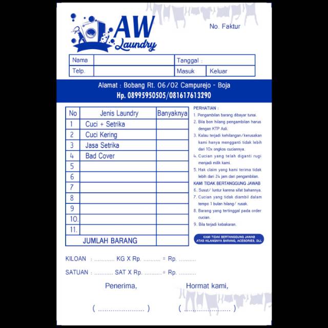 Jual Cetak Nota Paket Hemat 2 ply | Shopee Indonesia
