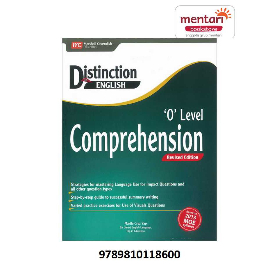 Jual Distinction In Eng - 'O' Lvl Comprehension (RevEd) | Shopee Indonesia