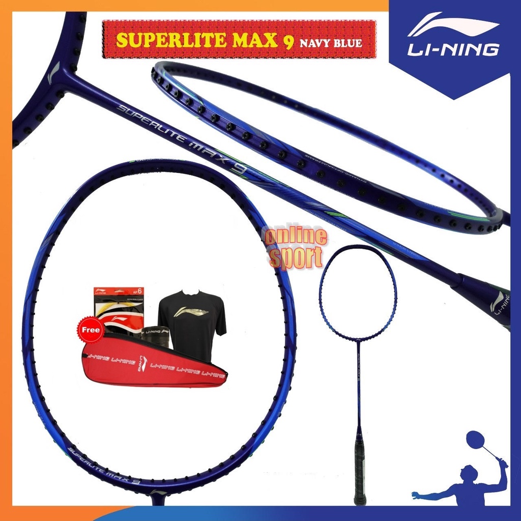 Jual LI NING G Force Superlite Max 9 Raket Badminton LINING Superlite ...