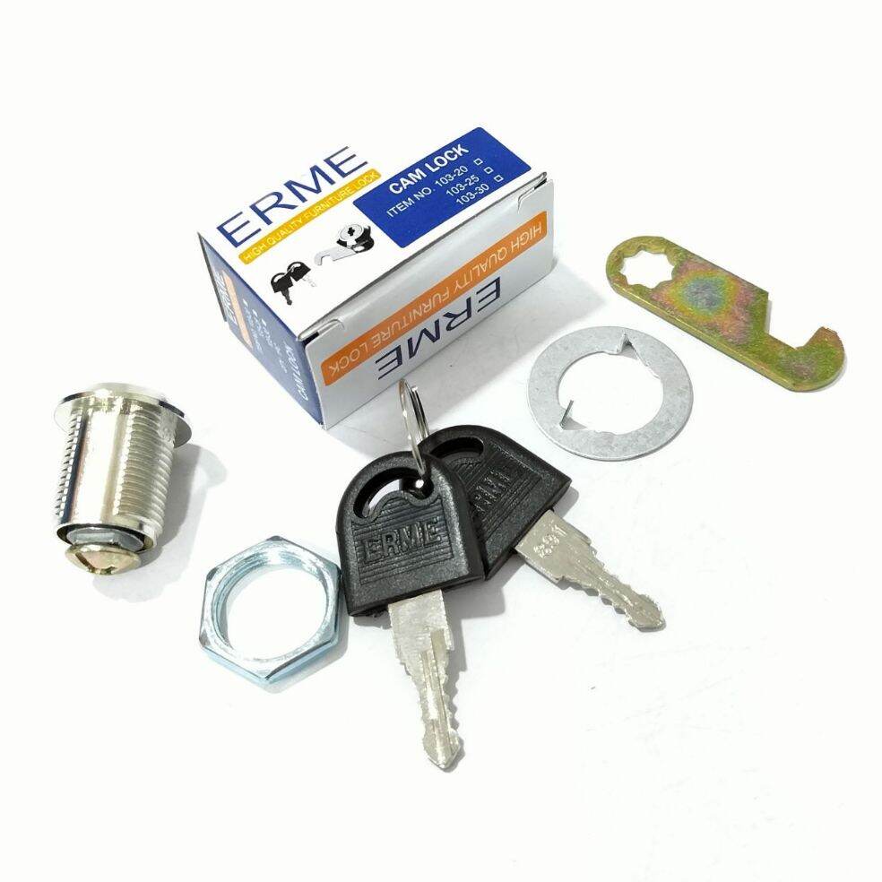 Jual Kunci Camlock HL 103-20mm ERME Model Huben / Kunci Loker / Kait Locker (G7152) | Shopee ...