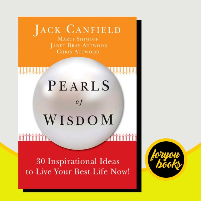 Jual Pearls of Wisdom : 30 Inspirational Ideas to Live your Best Life ...