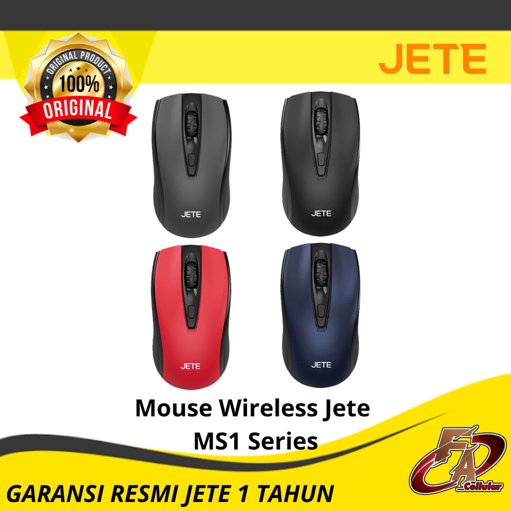 Jual Wireless Mouse with USB Receiver JETE MS1 - Garansi 2 Tahun ...