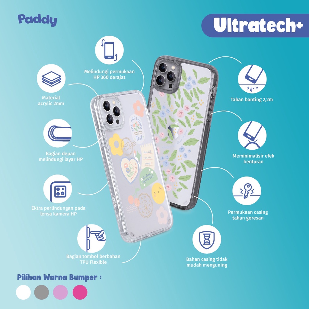 Jual Paddy Ultra Tech+ Case - Casing Custom Gambar | Shopee Indonesia