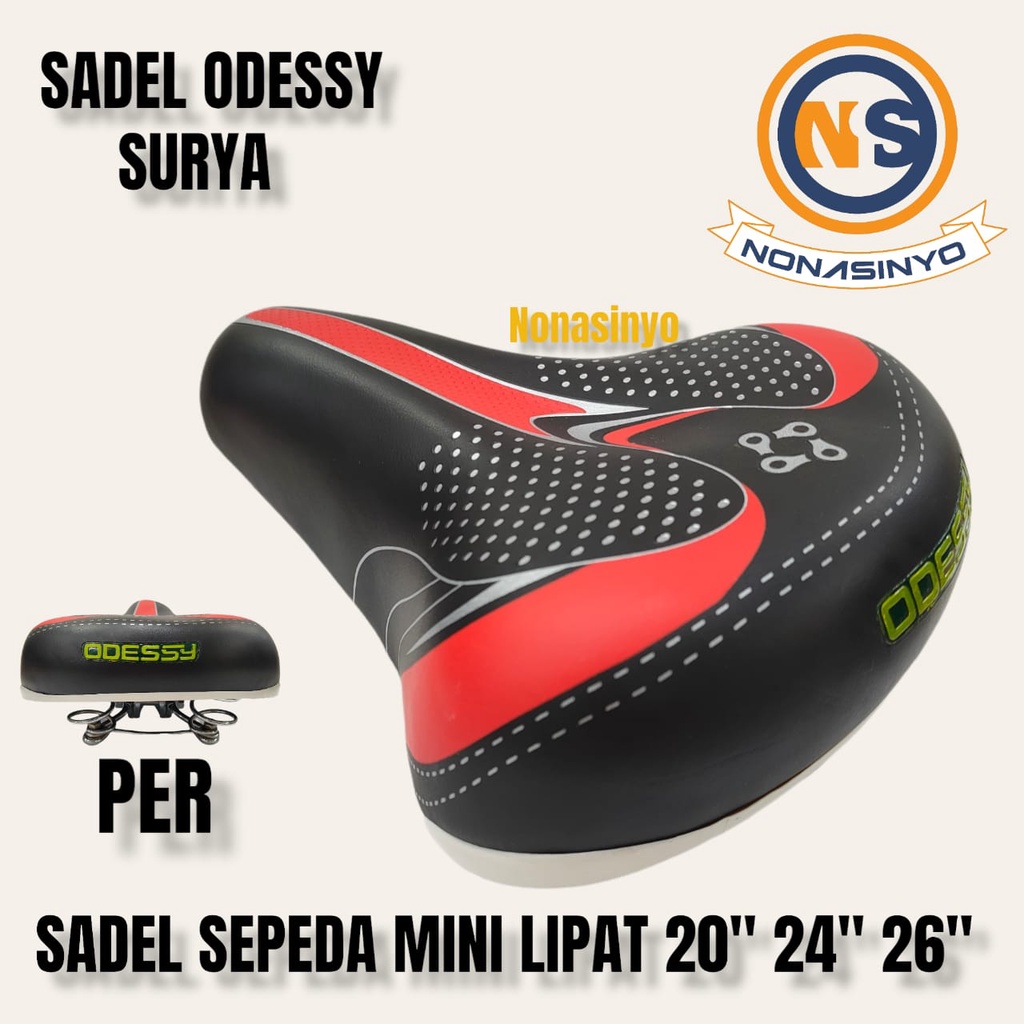 Jual SADEL/saddle sepeda Turanza empuk tempat duduk sepeda mini tz-h101 ...