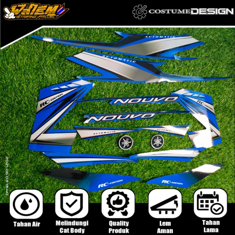 Jual STRIPING NOUVO Z / NOUVO MX MODEL RC | Shopee Indonesia