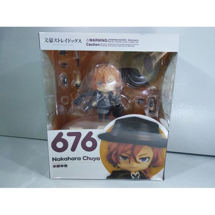 Jual Nendoroid Nakahara Chuya Bungo Stray Dogs 676 Nendo NEW MIB ...