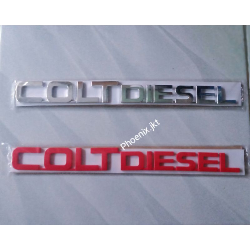 Jual Emblem Logo Mobil ColtDiesel canter / Emblem Logo mobil Colt ...