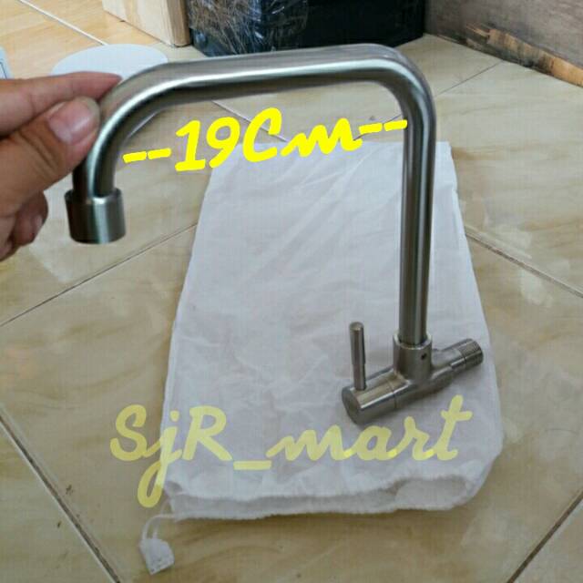 Jual Kran Angsa FULL STAINLESS Sus304 / Keran Angsa MINIMALIS / Kran ...