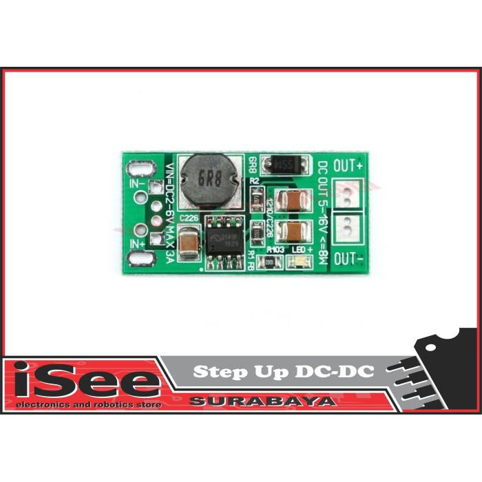 Jual DC-DC 5V to 12V 3A 8Watt Step Up Boost Module Power Supply ...