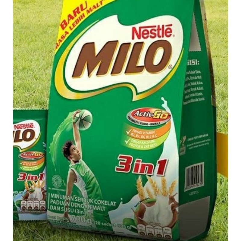 Jual MILO 1kg BERHADIAH! milo actv go 1kg. milo 3in1 1 kg. milo active ...
