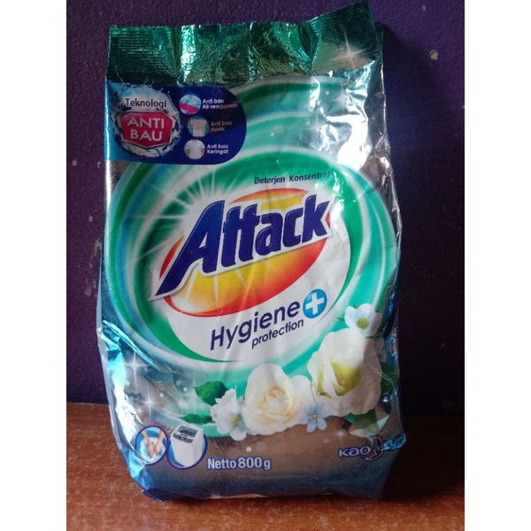 Jual Attack Detergen Bubuk Hygiene 800gr | Shopee Indonesia