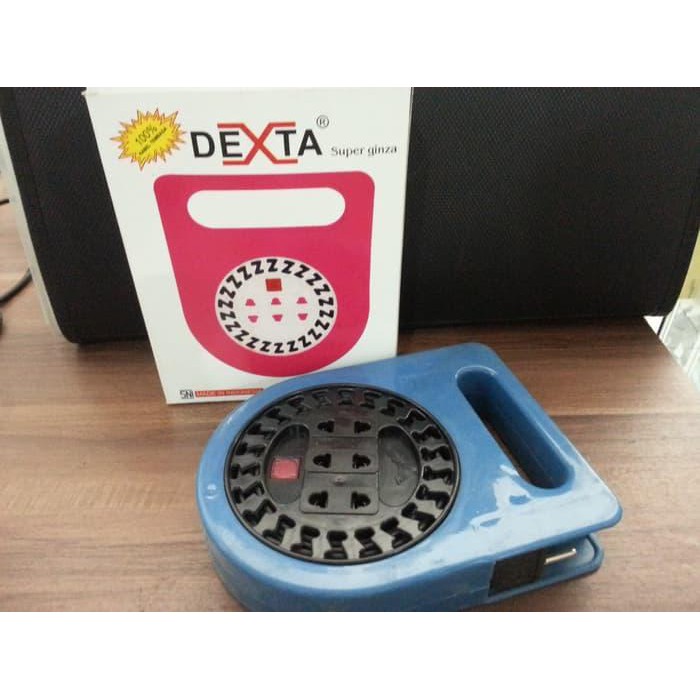 Jual Stop kontak rol 6 meter SNI kabel rol kabel box 6m dexta ginza ...