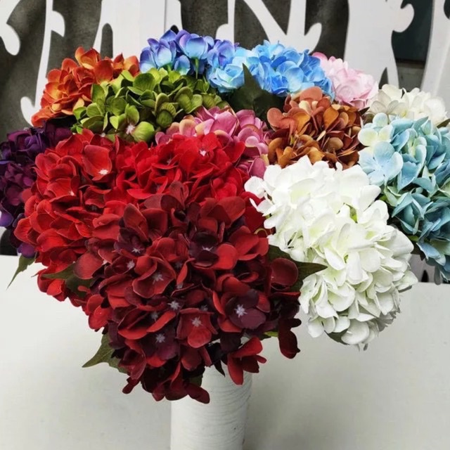 Jual [ CODE 7 ] BUNGA HYDRANGEA PALSU ARTIFICIAL | COCOK UNTUK BUNGA ...