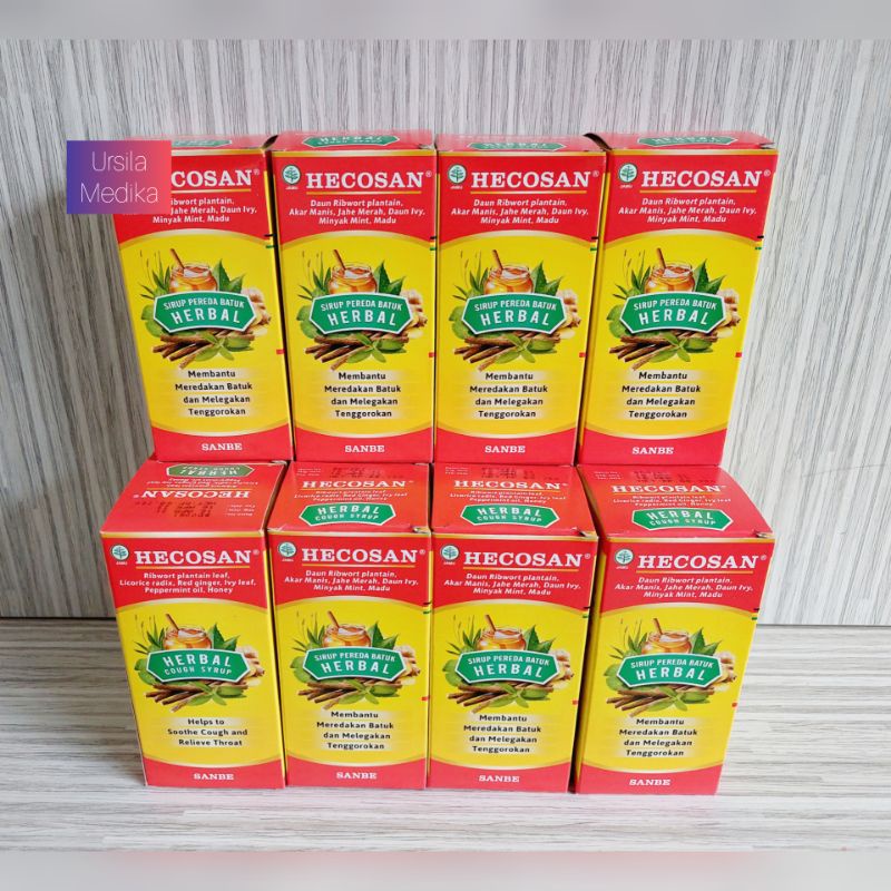 Jual Hecosan Sirup 120ml | Obat batuk Sirup | OBH syr | Shopee Indonesia