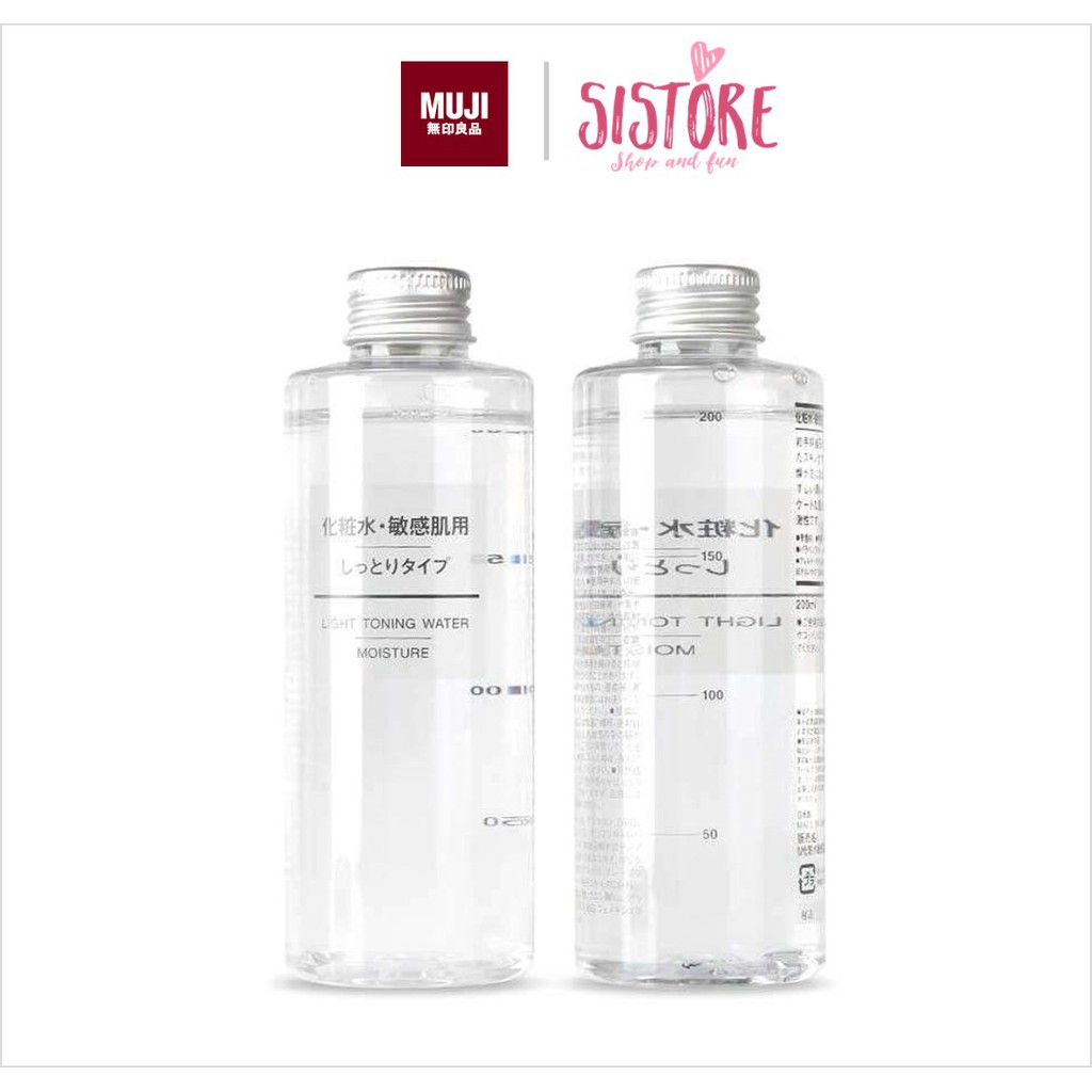 Jual [ORI JAPAN] MUJI Sensitive Skin Toning Water Light/Moisture (Toner untuk Kulit Sensitif ...
