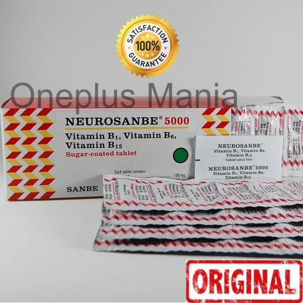 Jual NEUROSANBE 5000 SUPLEMEN MULTIVITAMIN | Shopee Indonesia
