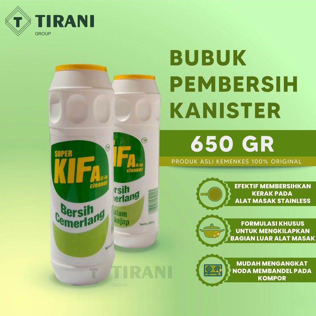 Jual Bubuk Pembersih Kanister Super KIFA 650 gram | Shopee Indonesia