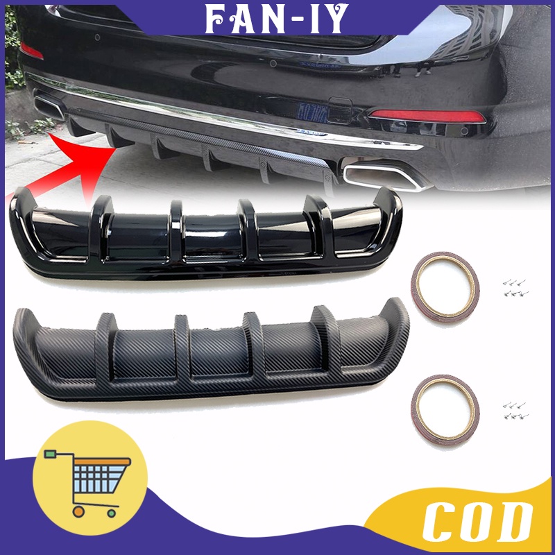 Jual Car Rear Bumper / Bumper Belakang Mobil Universal Carbon Mudah ...