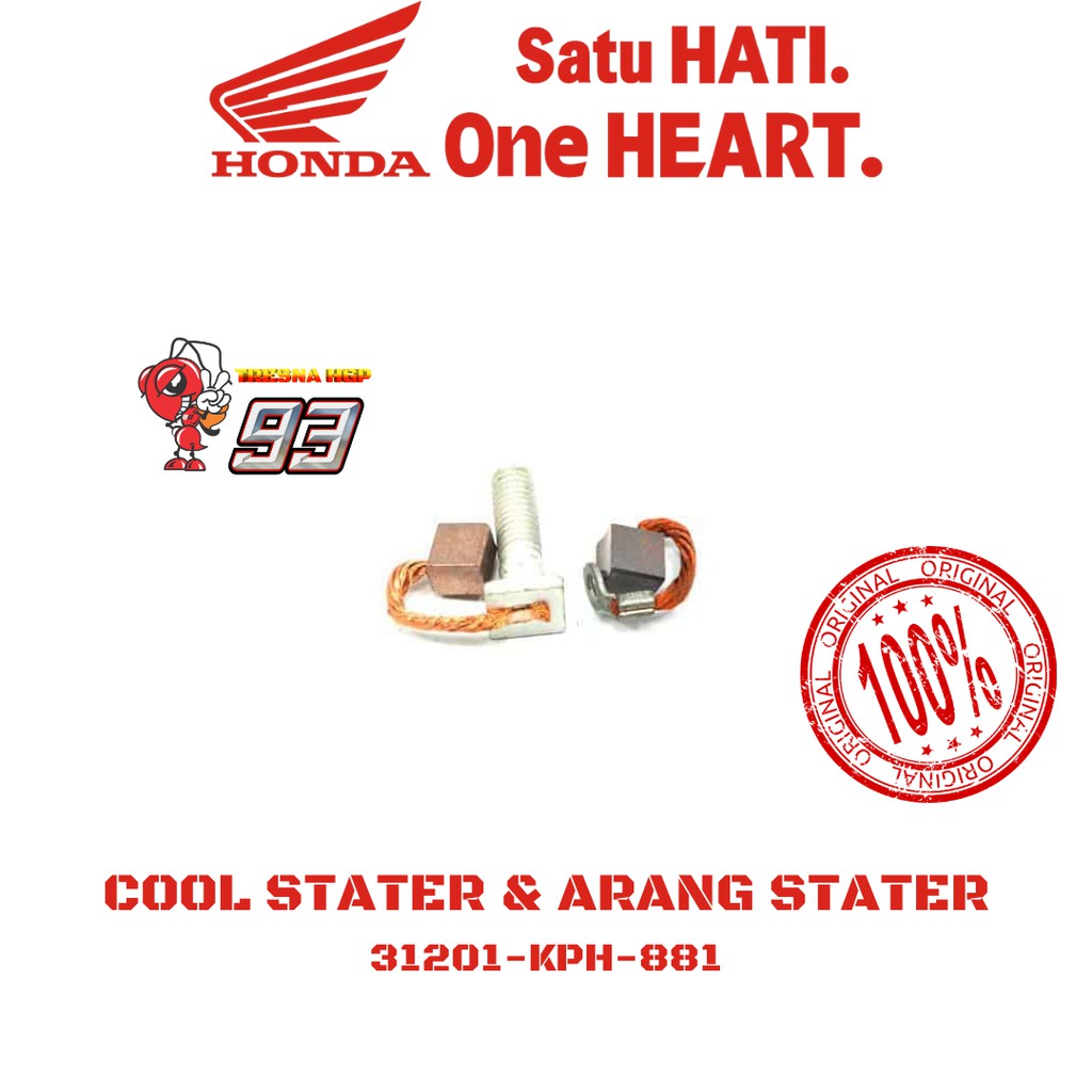 Jual 31201-KPH-881 COOL STATER / ARANG STATER KARISMA & SUPRA X 125 ...