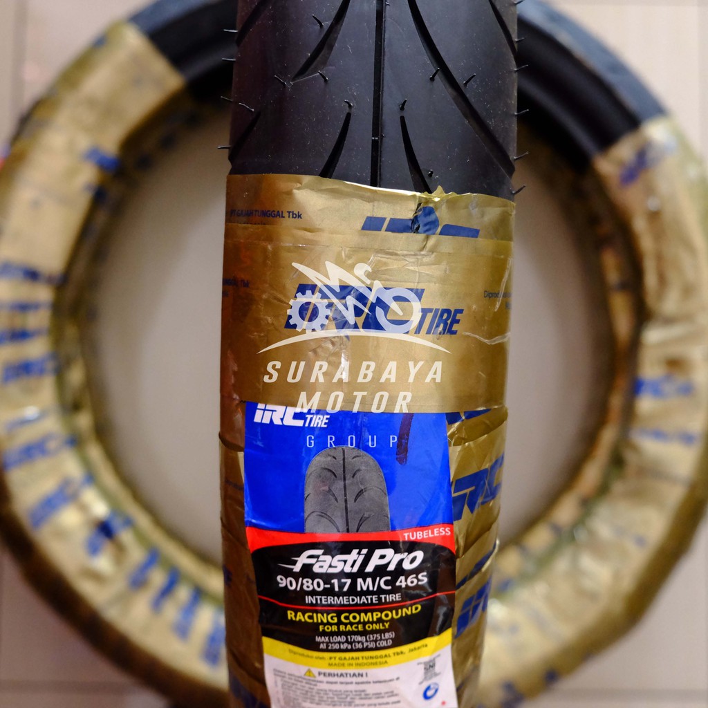 Jual Ban Tubeless IRC 90/80-17 Fasti PRO Soft Compound Racing Balap ...