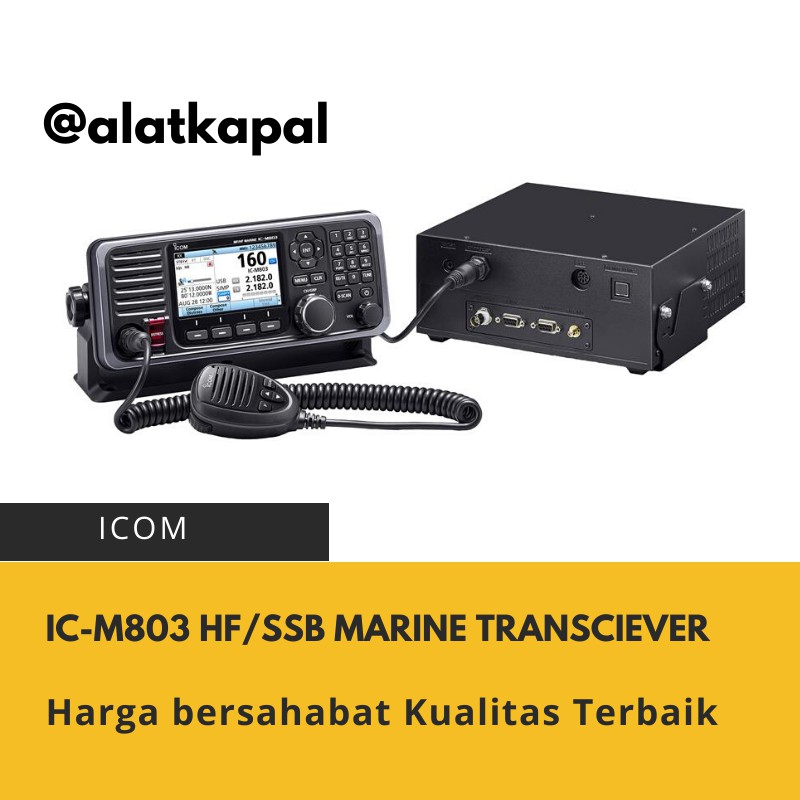 Jual ICOM IC-M803 HF SSB MARINE TRANSCEIVER HARGA MURAH | Shopee Indonesia
