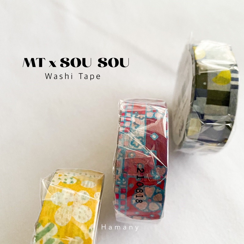 Jual MT x SOU•SOU 2021 Washi Tape | Shopee Indonesia