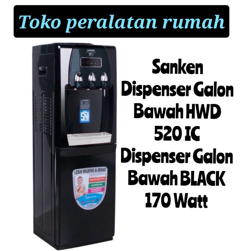 Jual Dispenser Sanken galon bawah low watt HWD-C 520 IC HDWC520IC C520IC C 520IC HDW C 520IC ...