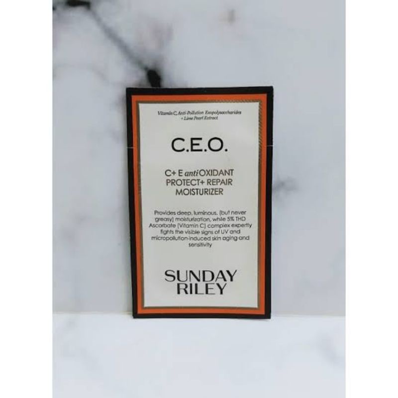 Jual Sachet Sunday Riley Vitamin C Brightening Serum 1ml/5ml | Shopee ...