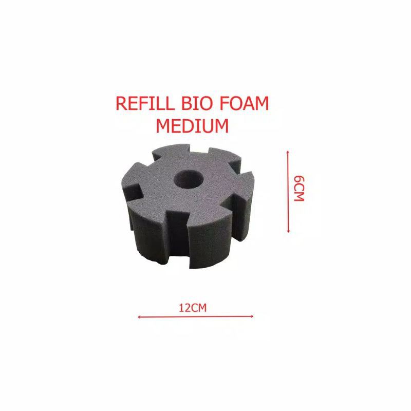 Jual refill busa bio foam MEDIUM filter aquarium aquascape murah ...