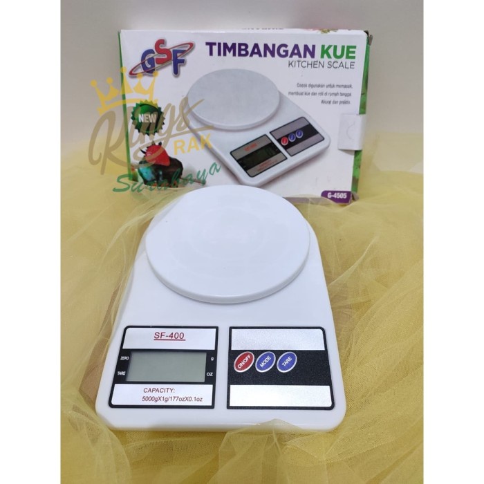 Jual Timbangan Kue Digital Timbangan Dapur Kitchen Scale 5KG SF 400 ...