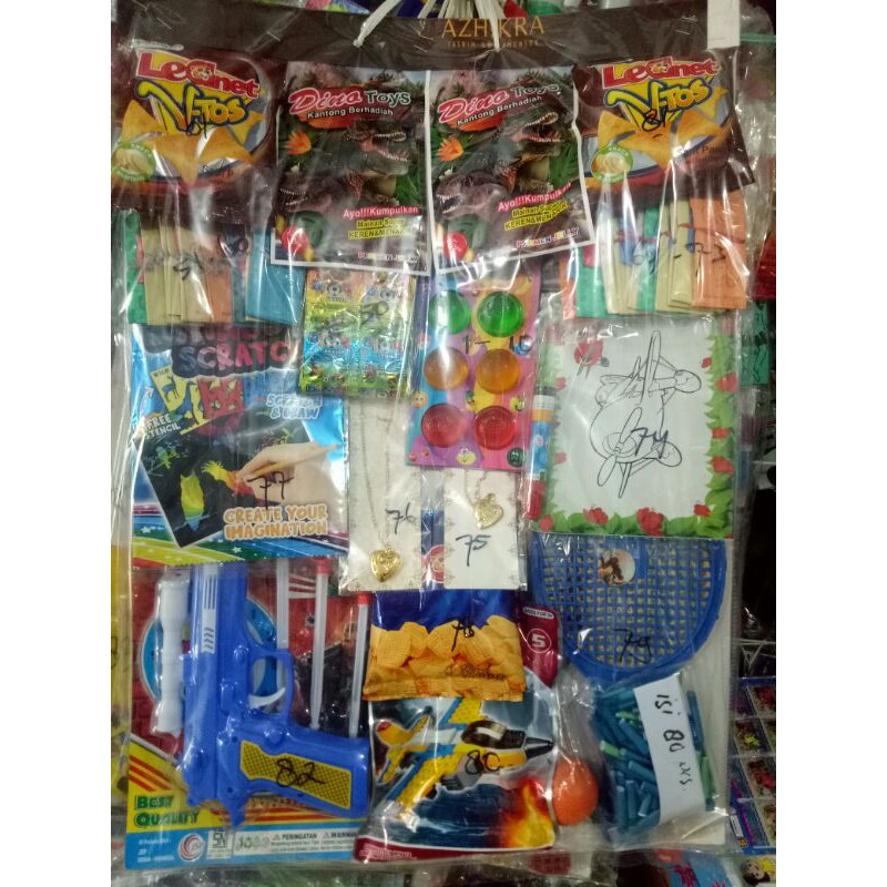 Jual Mainan hadiah MAINAN isi 80 (M80) | Shopee Indonesia