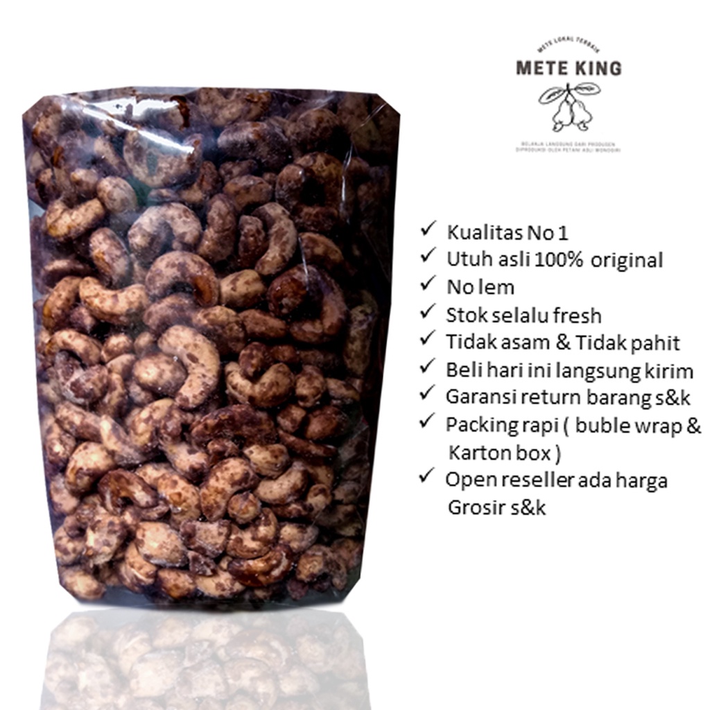 Jual Kacang mede cokelat premium 1kg oven roasted | Shopee Indonesia