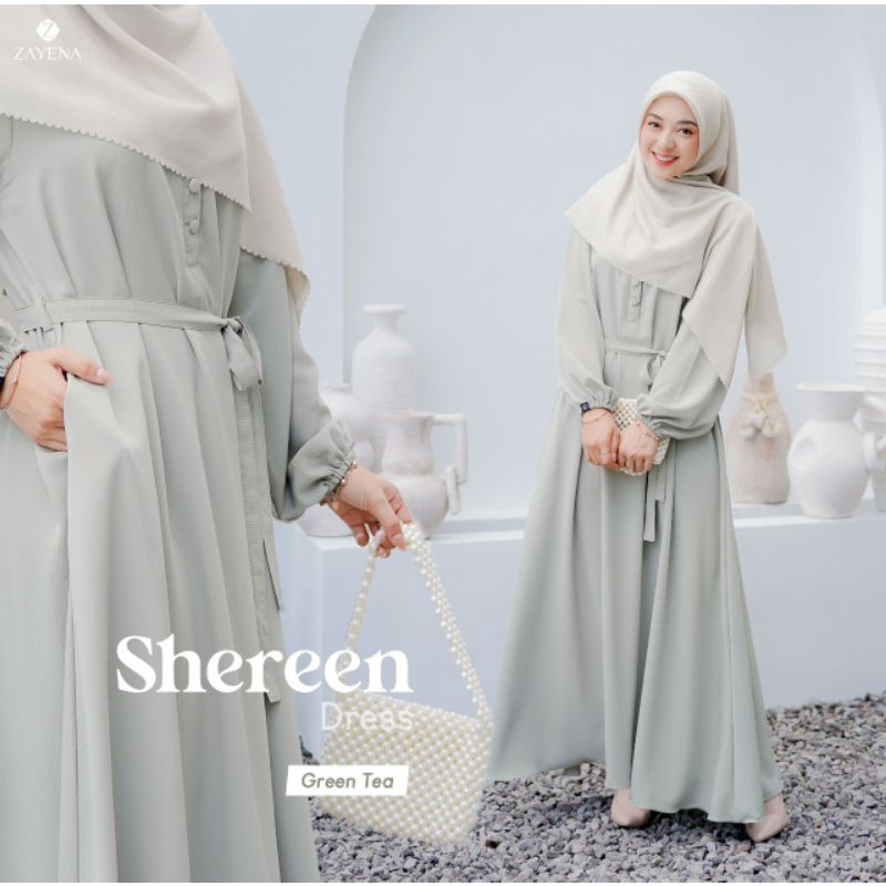 Jual Shereen Dress by Zayena Indonesia | Shopee Indonesia