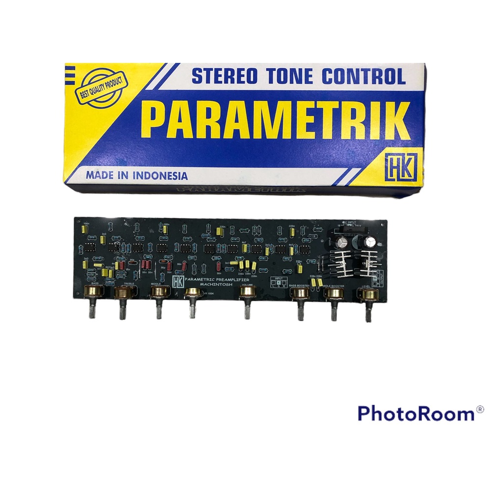 Jual KIT STEREO TONE CONTROL PARAMETRIK HK Kit parametric preamplifier ...