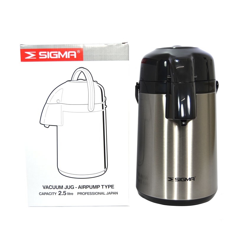Jual Sigma Termos Pompa Air Panas Motif Polos - Hitam [2.5 L] | Shopee ...
