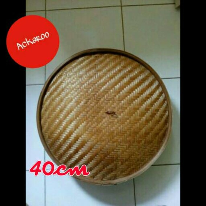 Jual Klakat dimsum 40cm, dimsum set, kukusan dimsum bambu, langseng ...