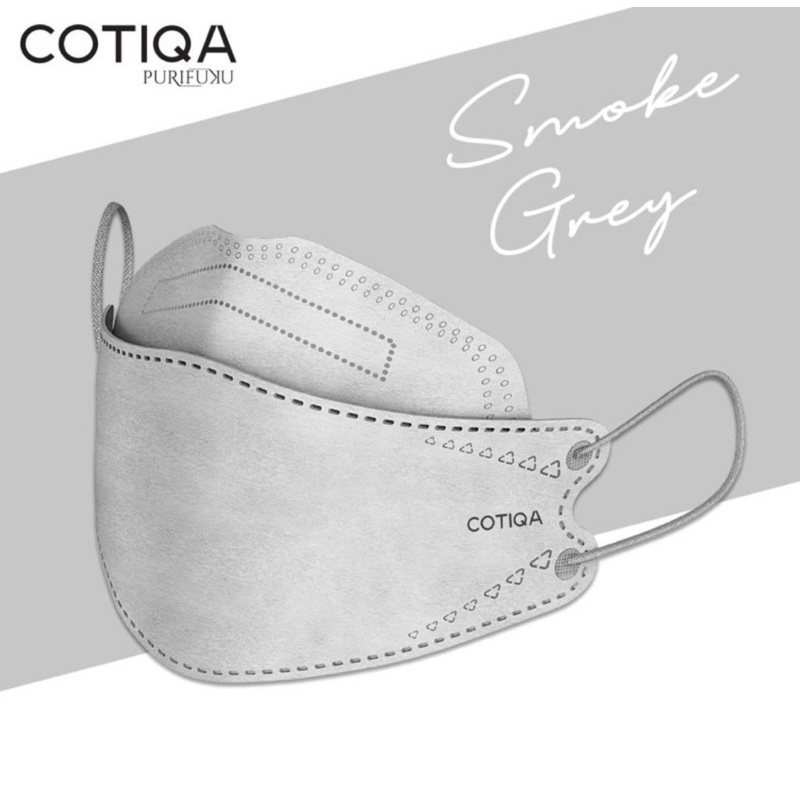 Jual Masker Cotiqa Copper Oxide (Grey) | Shopee Indonesia