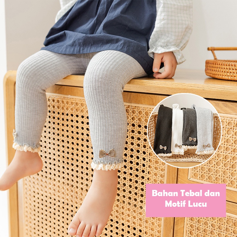 Jual Legging Celana Panjang Anak Bayi Perempuan PREMIUM bahan tebal ...