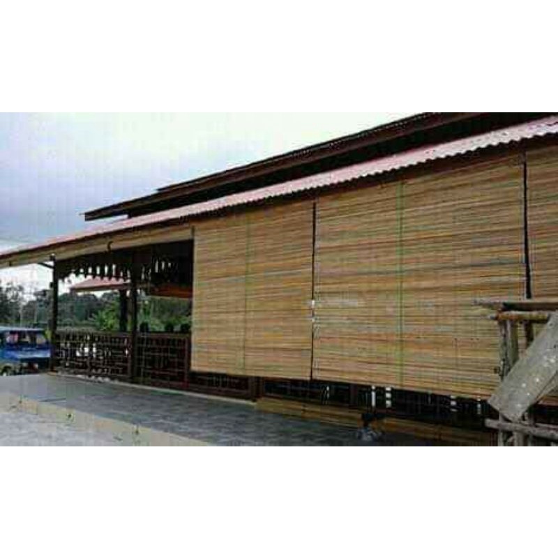 Jual Tirai kerey outdoor rotan air | Shopee Indonesia