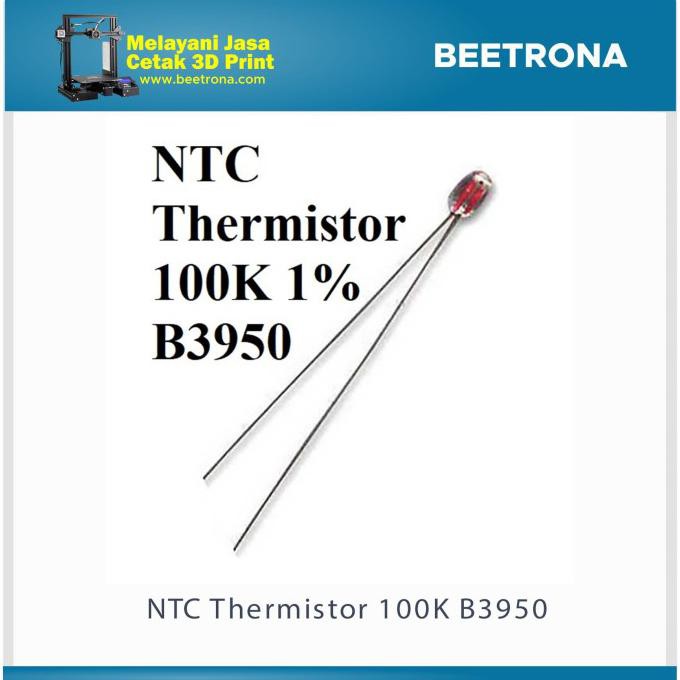 Jual NTC Thermistor 100K 1% B3950 No Cable beetron65 dijamin | Shopee Indonesia