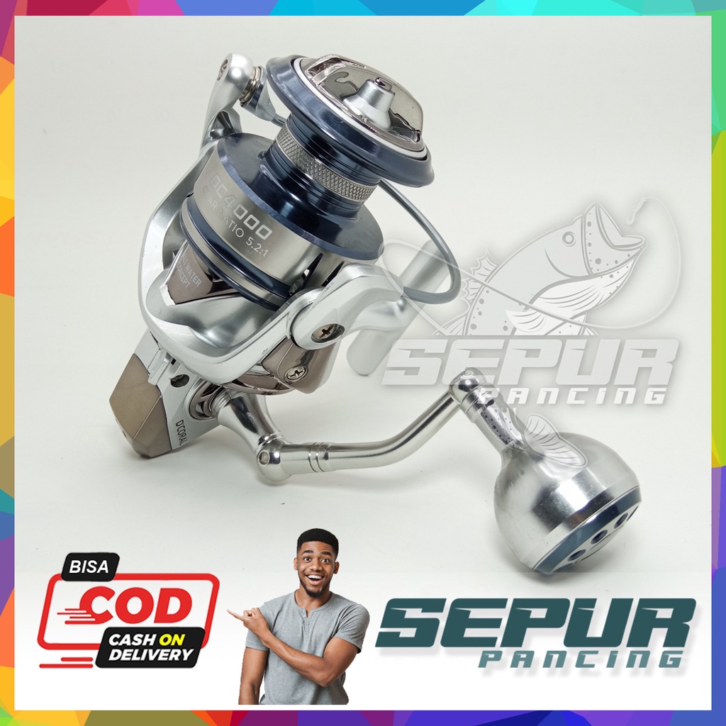 Jual REEL Pancing KENZI D'CORAL SW Concept DC (1000-2000-3000-4000 ...