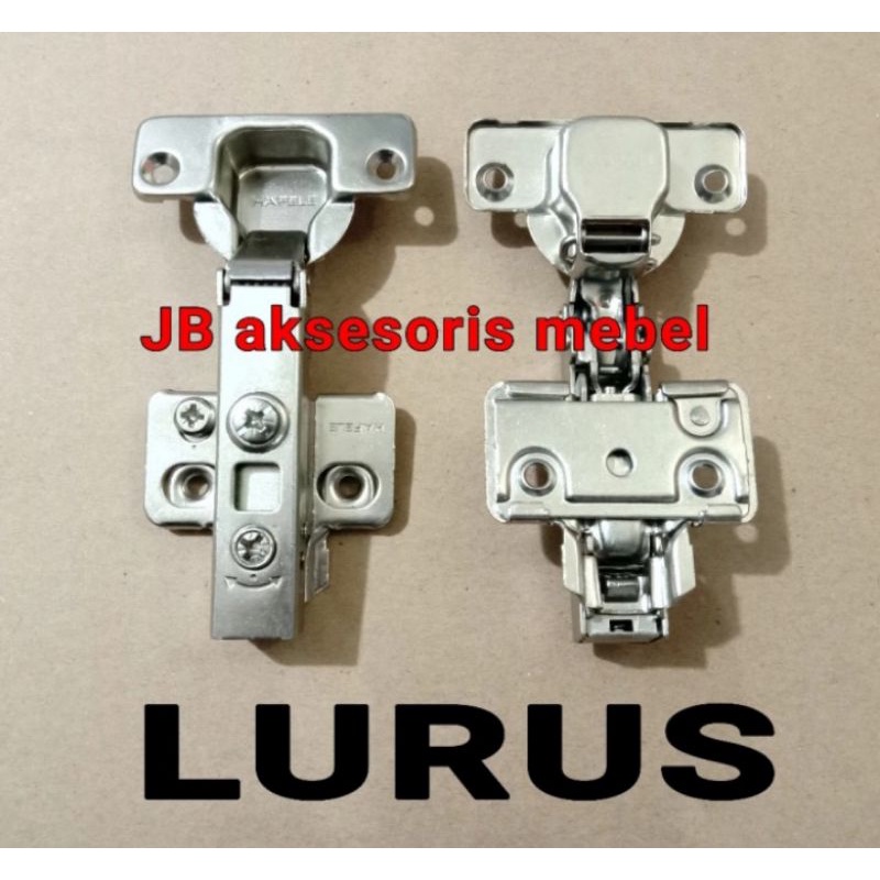 Jual ENGSEL SENDOK HIDROLIS LURUS MERK HAFELE / ENGSEL PINTU LEMARI ...