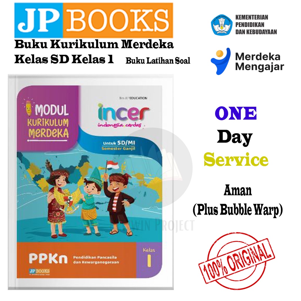 Jual Buku Latihan Soal PPKN SD Kelas 1 Incer - Kurikulum Merdeka | Shopee Indonesia