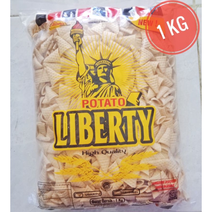 Jual Kerupuk Potato Samosa Potato Kerucut Mentah 1 Kg | Shopee Indonesia