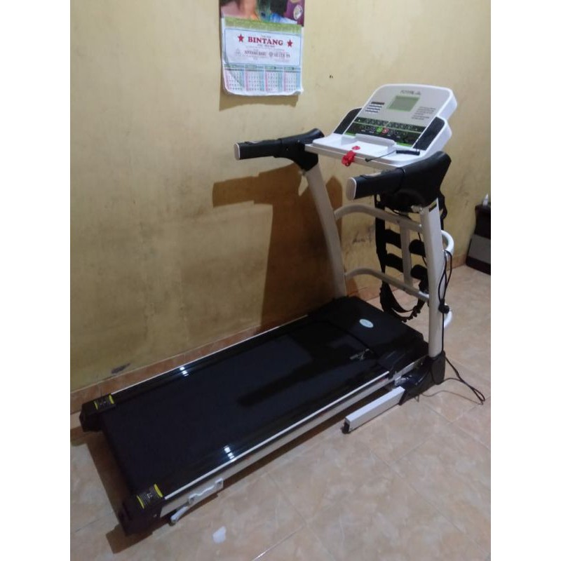 Jual TREADMILL ELEKTRIK TL630 ( WHITE & BLACK) | Shopee Indonesia