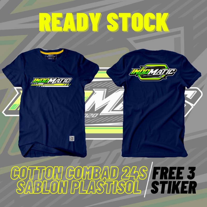 Jual TSHIRT INDOMATIC V2 | Shopee Indonesia