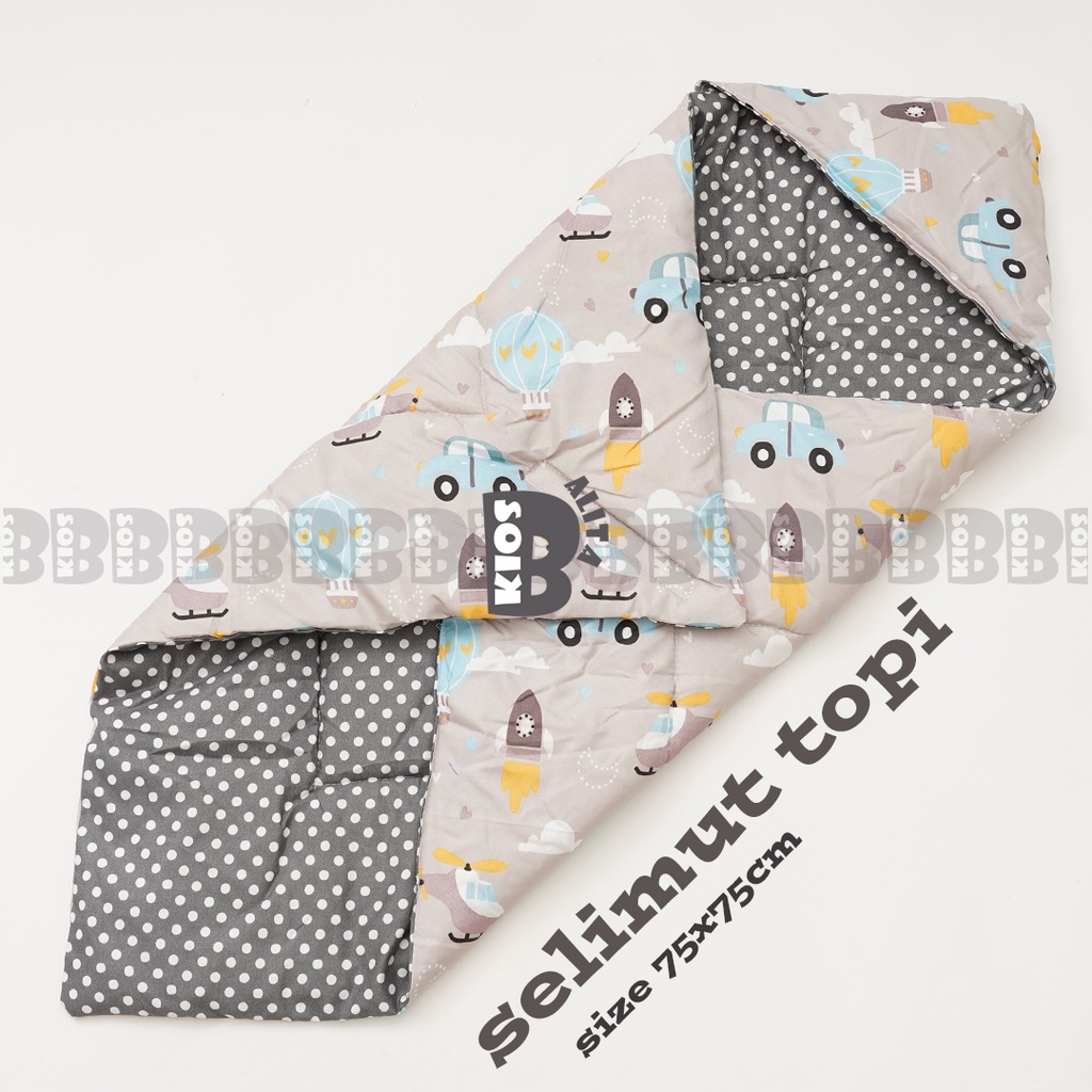 Jual Selimut topi bayi - baby blanket - hoodie blanket baby / kado lahiran bayi UKURAN PREMIUM ...